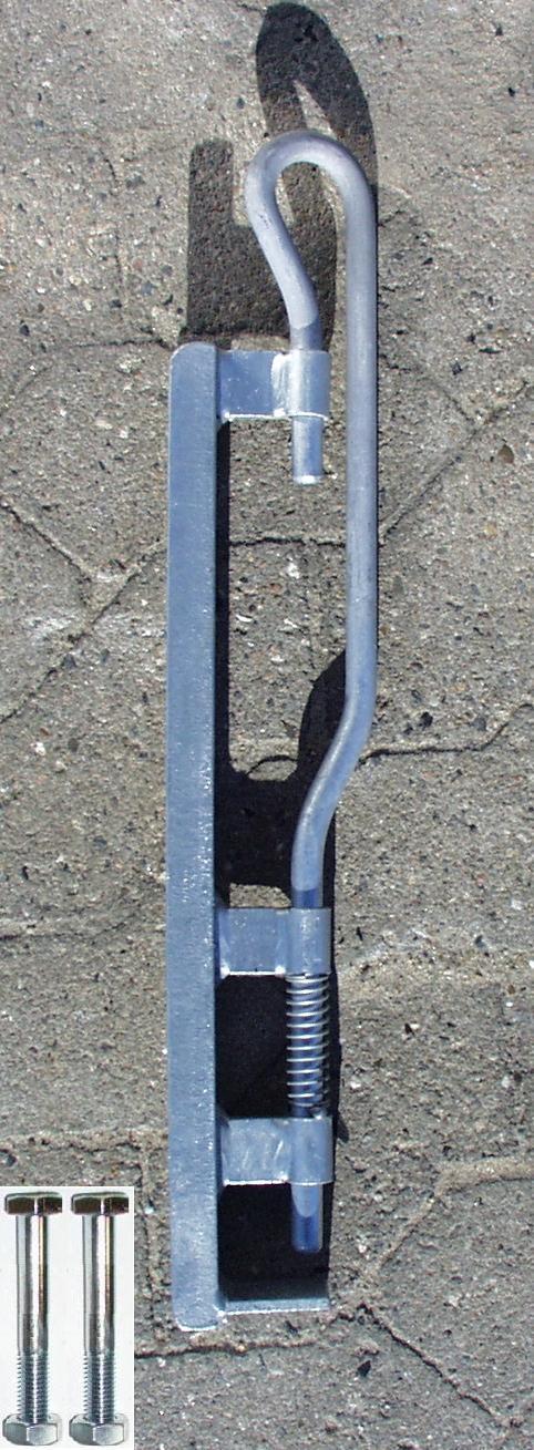 Lukketøj på u-jern m/51cm hyrdespyd m/fjeder